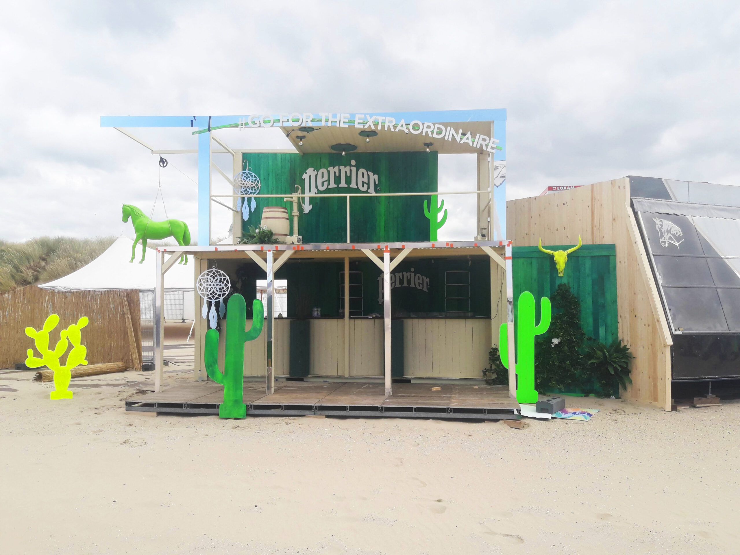 Perrier festival activation - ROOT